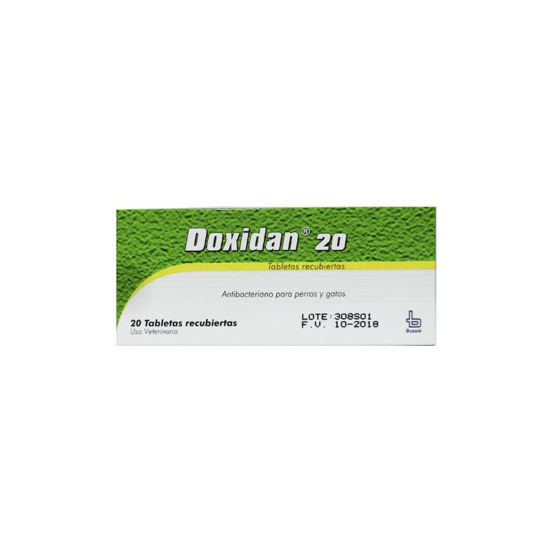DOXIDAN 20 mgCAJA 20 TAB