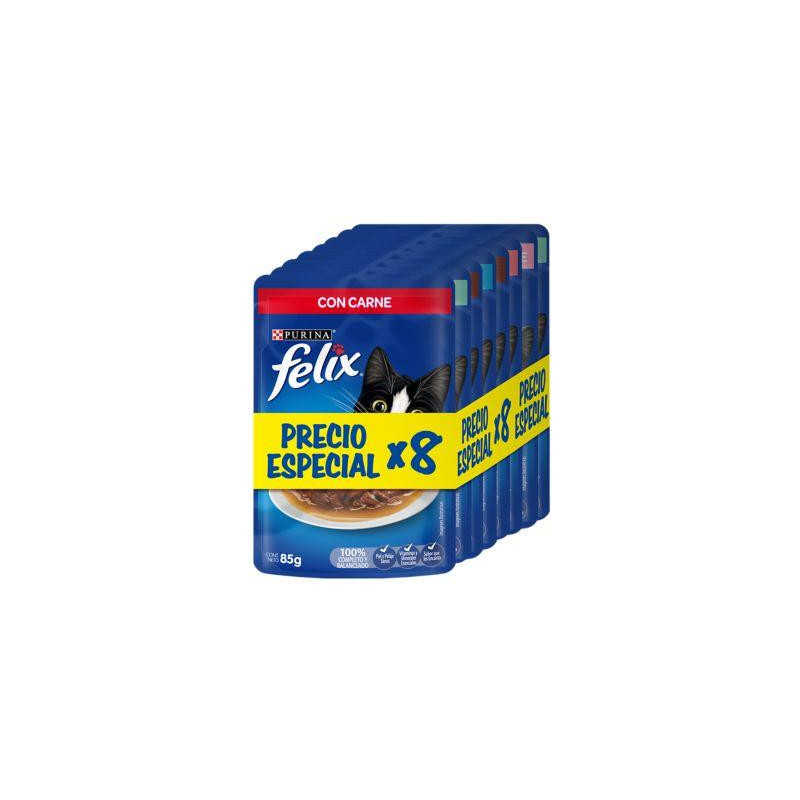 FELIX SURTIDO PACK 8X85gr