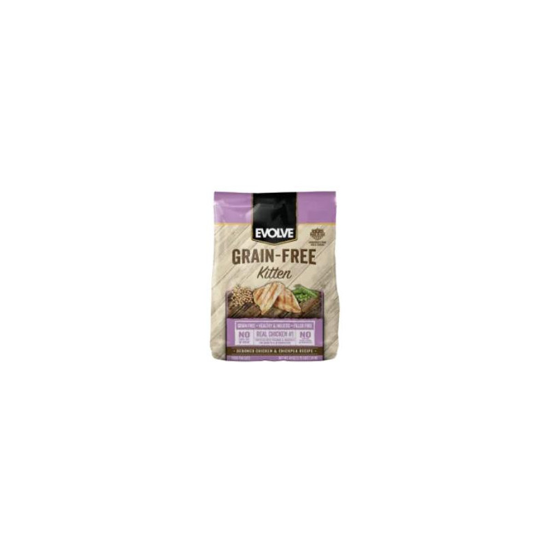 EVOLVE CAT GRAIN FREE KITTEN POLLO 2.75L